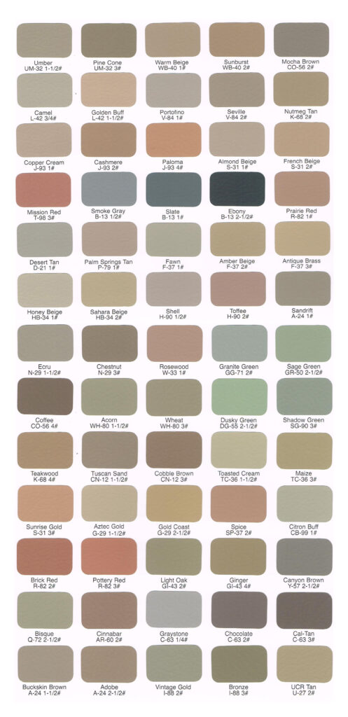 Color Concrete Chart – Quartzj